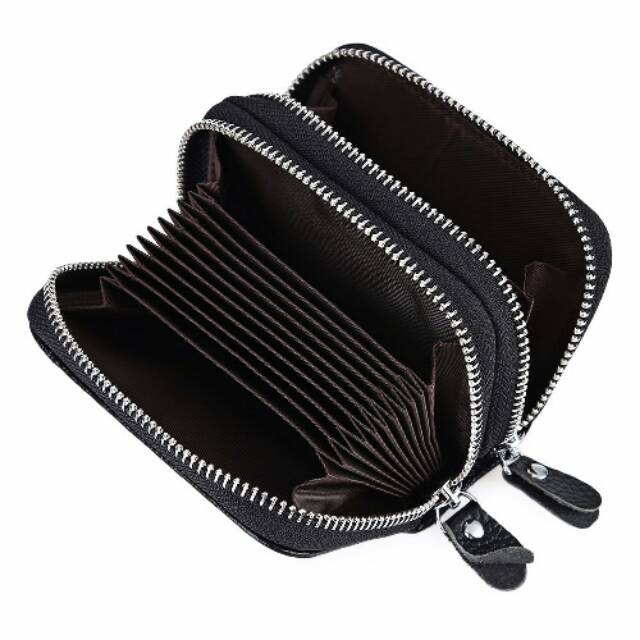 Jual Dompet kartu anti RFID anti magnetic Kulit PU | Shopee Indonesia