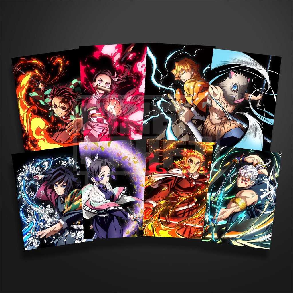 Jual Poster Dinding Karakter Anime KIMETSU NO YAIBA / DEMON SLAYER ...