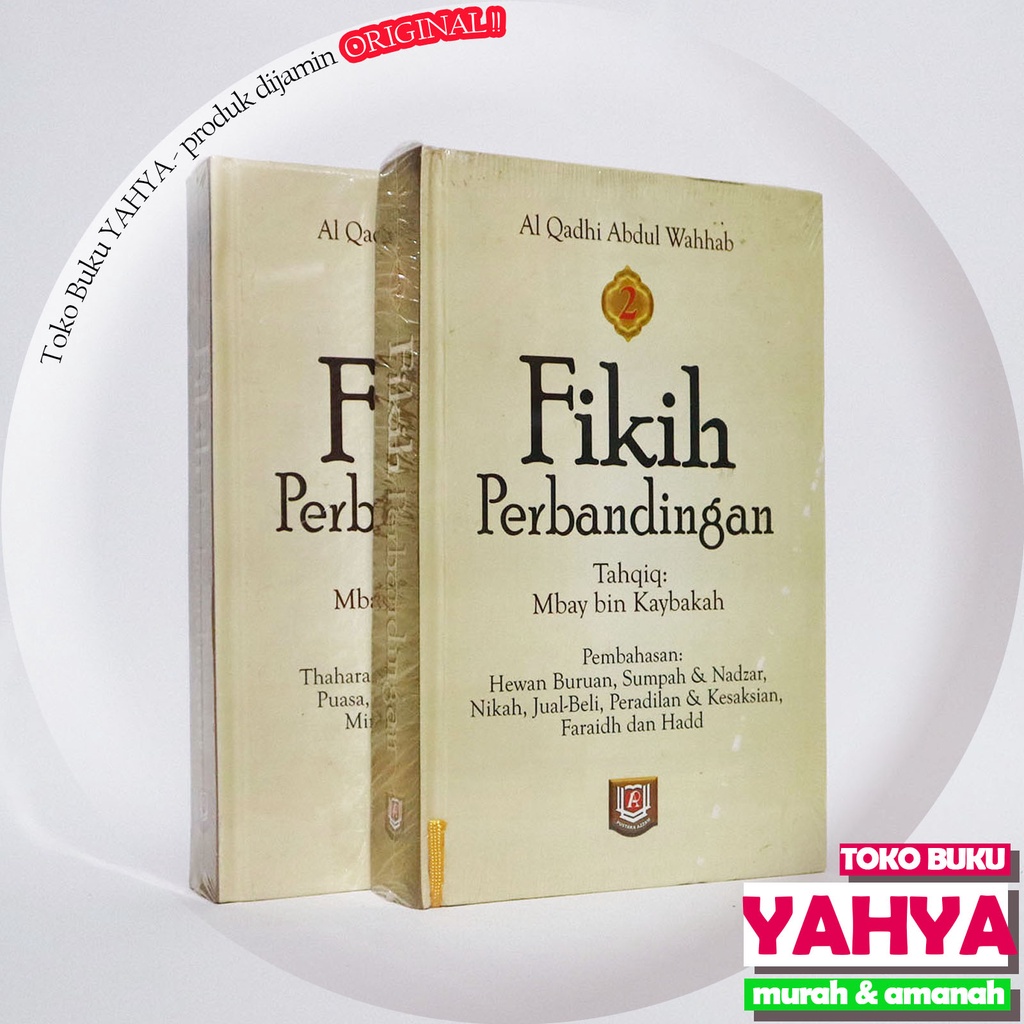 Jual 1 SET 2 Buku Fiqih - Fikih Perbandingan JILID 1 & 2 / Penerbit ...