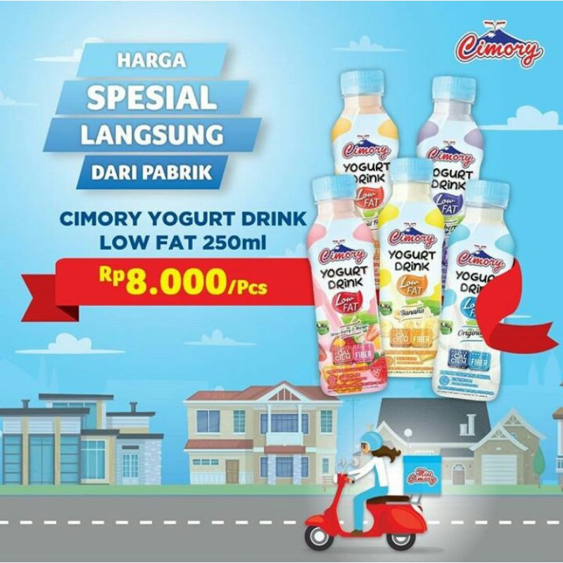 Jual cimory yogurt drink 250ml | Shopee Indonesia