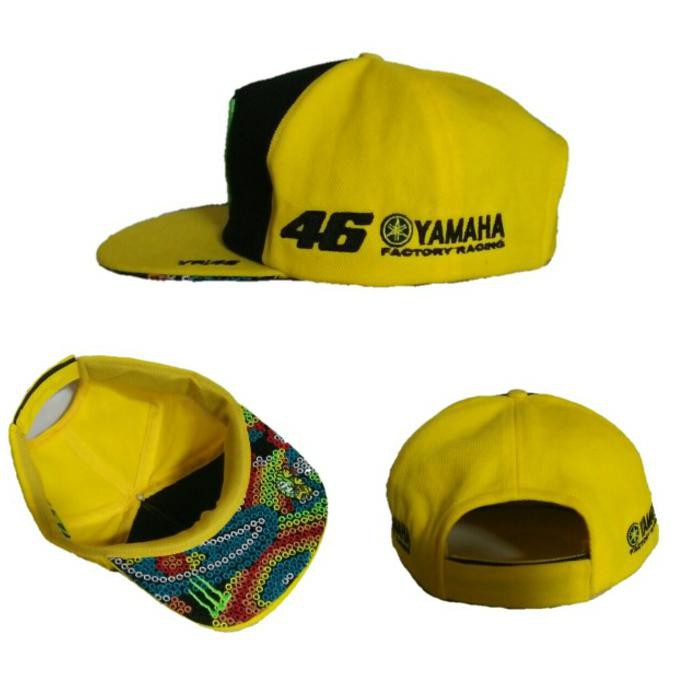 Jual DISCOUNT TOPI MOTOGP VALENTINO ROSSI THE DOCTOR VR 46 MONSTER ...