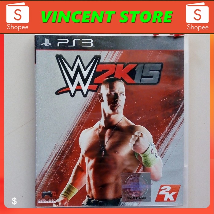Jual bd PS3 kaset game WWE 2K15 / 2015 / W2K15 | Shopee Indonesia