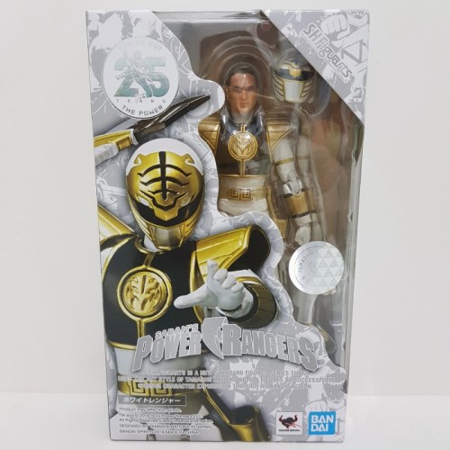 Jual SHF White Ranger POWER RANGERS MMPR SDCC SHF 2018 BANDAI Action ...