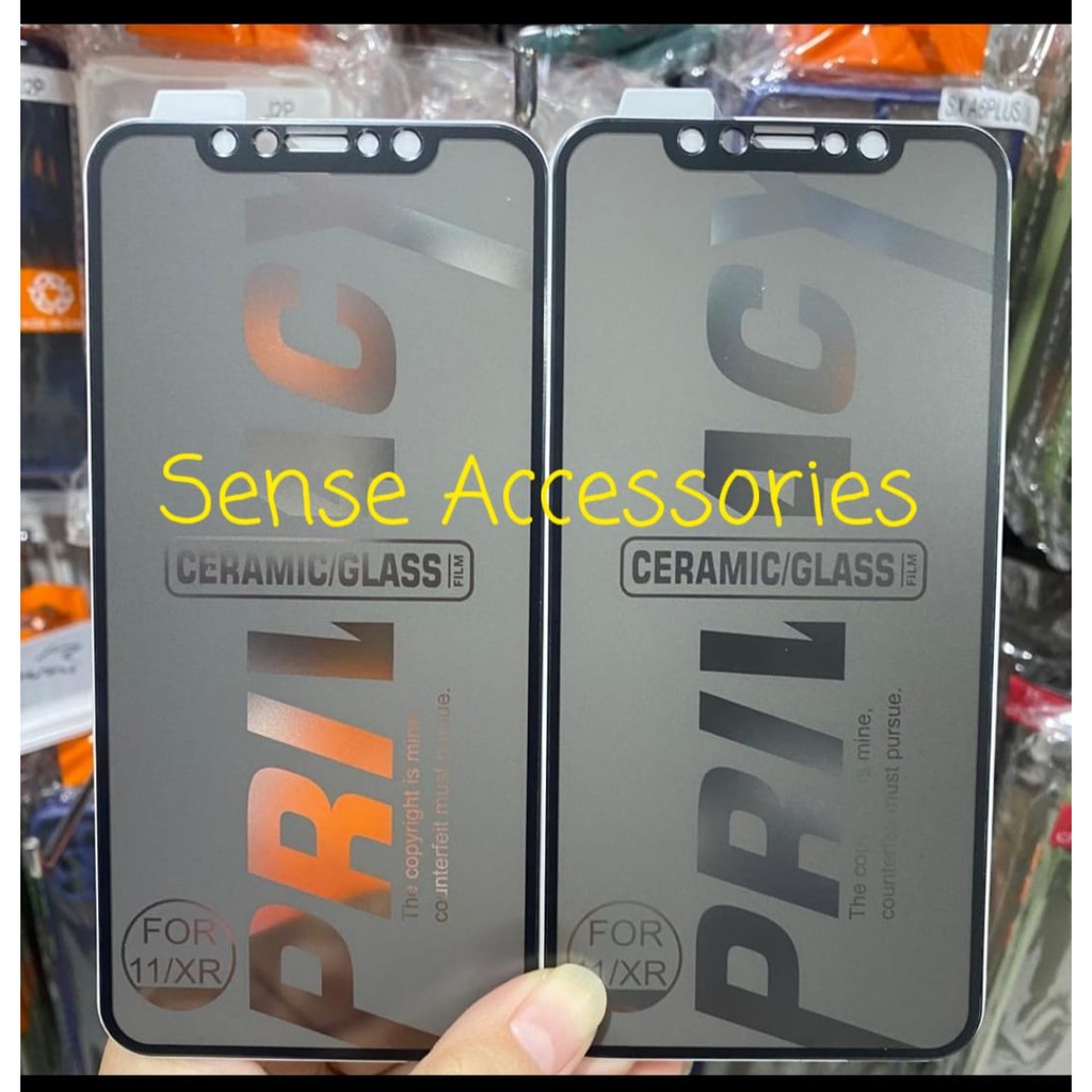 Jual IP 11 6.1 XR XS MAX 11 PRO MAX Screen Guard Anti Gores Ceramic ...