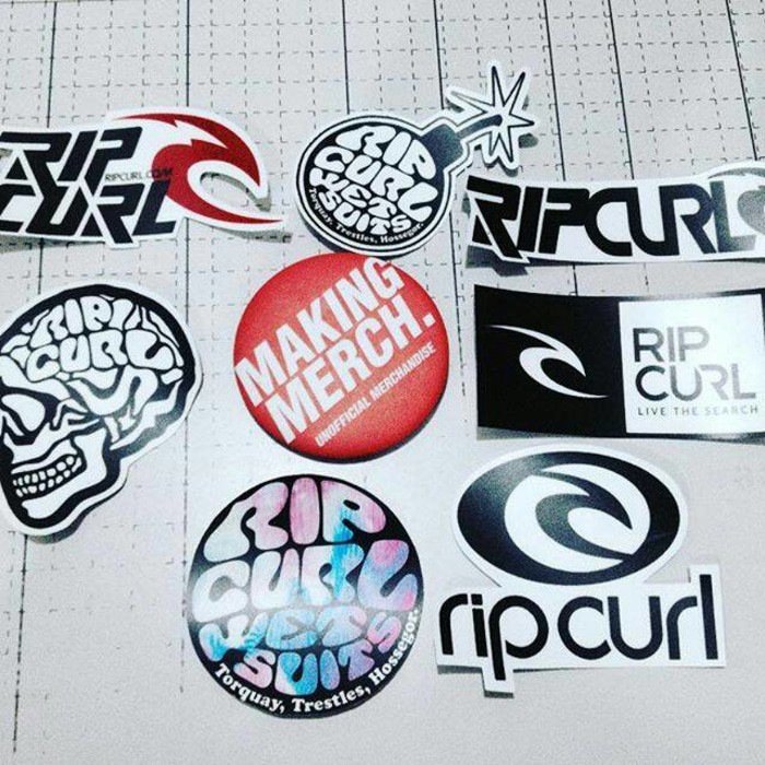 Jual Sticker brand surfing RIPCURL/ RIP CURL | Shopee Indonesia