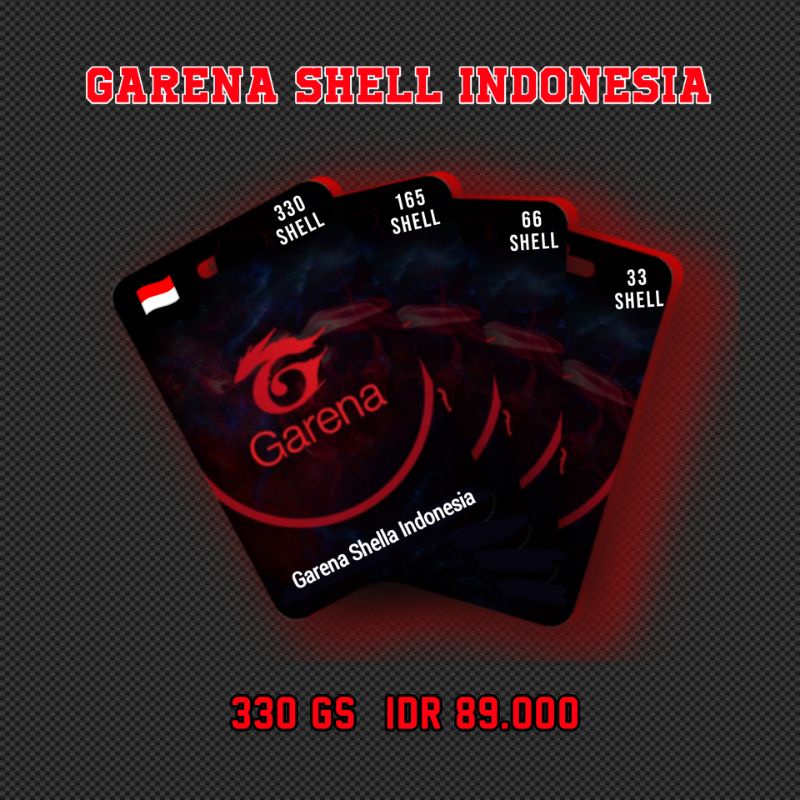 Jual GS 330 , 330 GS , 330 Garena Shell Indonesia | Shopee Indonesia
