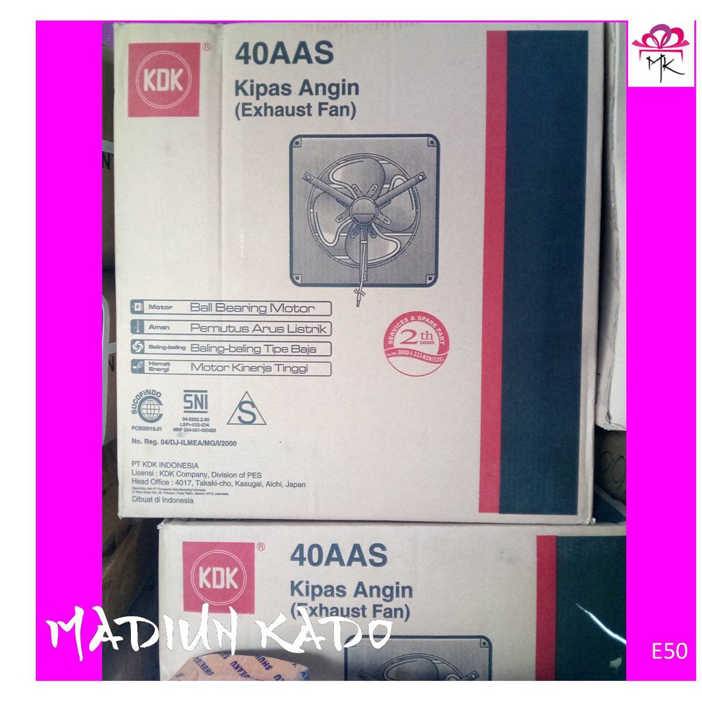 Jual Exhaust Fan Besar untuk Gudang KDK 16” 40AAS | Shopee Indonesia