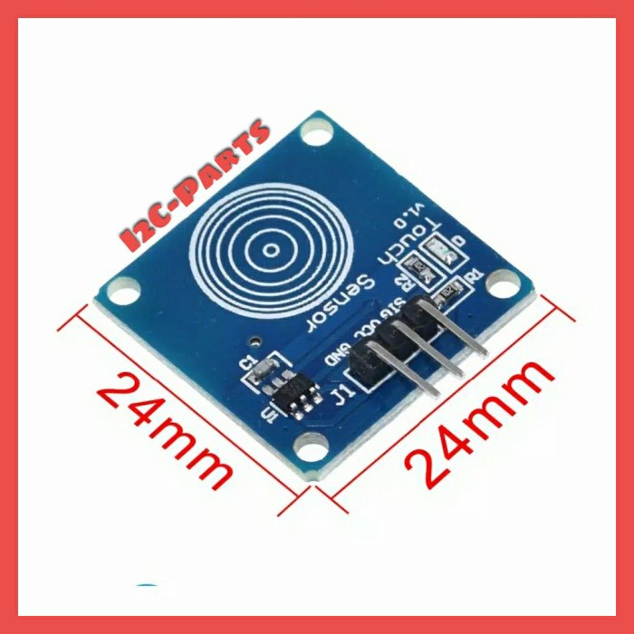 Jual TTP223B Capacitive Touch Sensor Digital Switch Arduino Saklar ...
