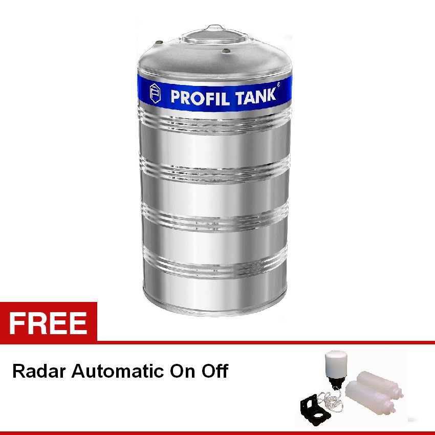 Jual Tangki Air / Toren / Tandon Profil Stainless Datar 3850 Liter - PS ...
