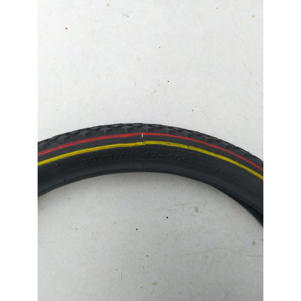 Jual Ban Luar Sepeda 20 x1.75 Swallow Warna Hitam | Shopee Indonesia