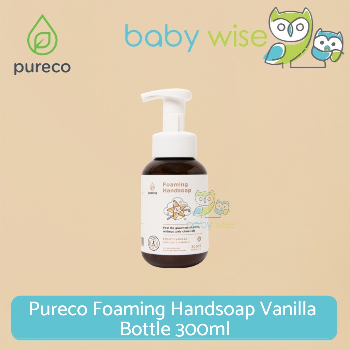 Jual Pureco Foaming Handsoap Vanilla Bottle 300ml | Shopee Indonesia