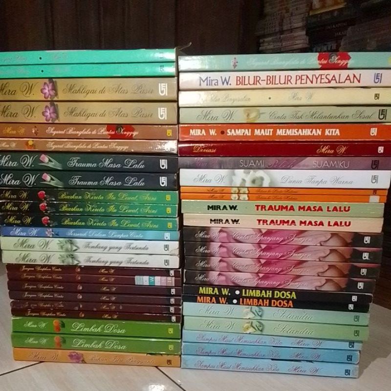 Jual MIRA W,NOVEL ROMANSA, ORIGINAL, OBRAL | Shopee Indonesia