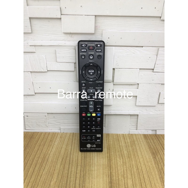 Jual REMOTE DVD BLU RAY DISC HOME THEATER LG ORIGINAL ASLI | Shopee ...
