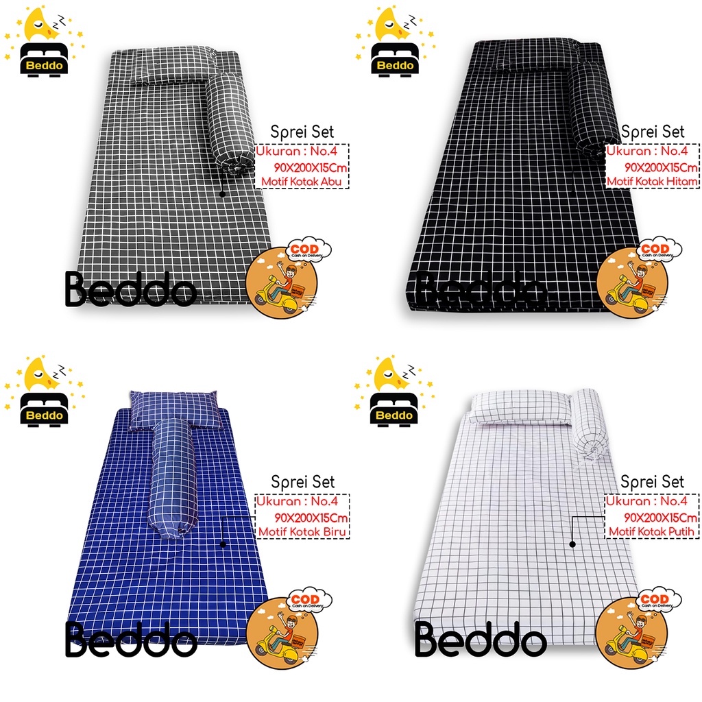 Jual Sprei 100x200 Sprei Single Sudut Karet | Shopee Indonesia