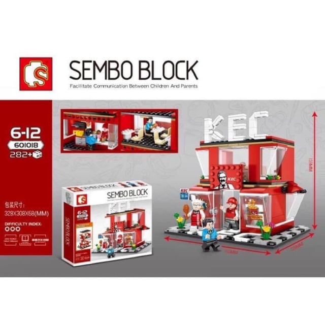 Jual Sembo Block KFC SD 601018 | Shopee Indonesia