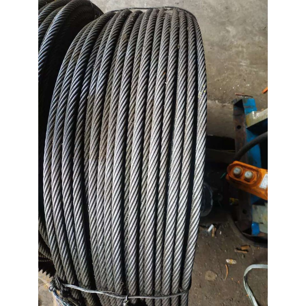 Jual Kawat Seling 9 9mm Tali Seling Galvanized Steel Wire Rope 9mm (Meteran) | Shopee Indonesia