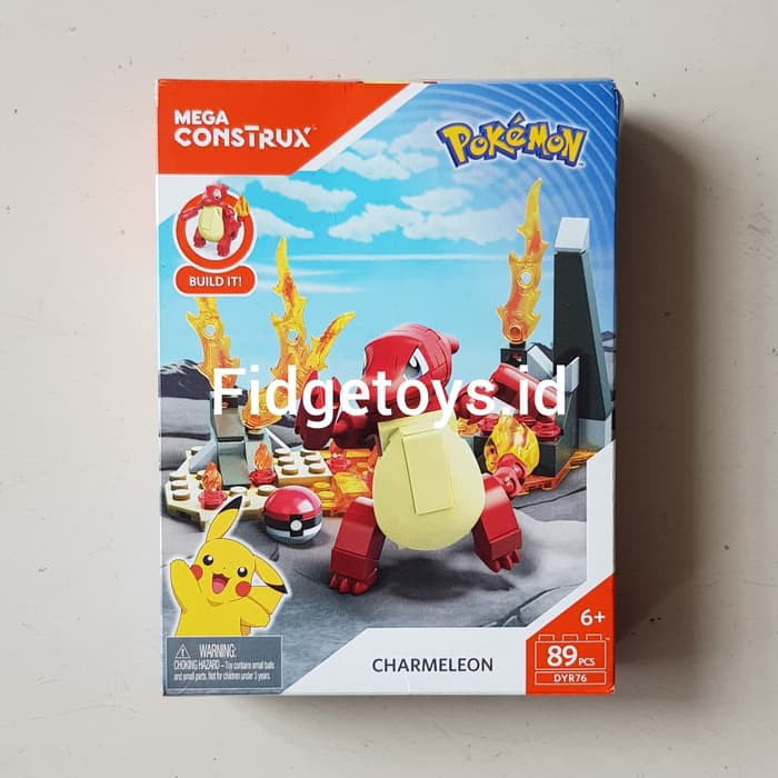 Jual Brick Mega Bloks Mega Construx Pokemon Chameleon | Shopee Indonesia