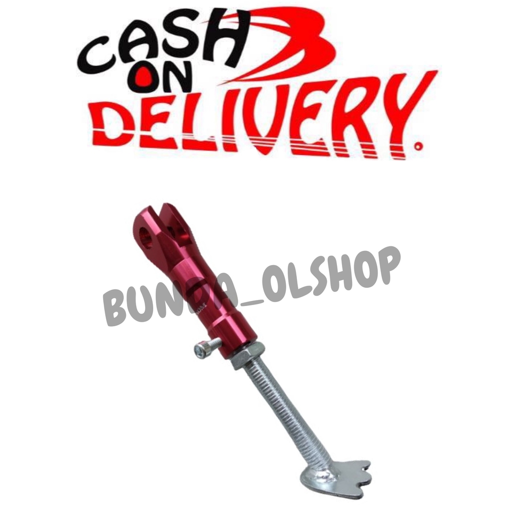 Jual STANDAR SAMPING / STANDAR 1 CNC UNIVERSAL MOTOR - MERAH ORI ...