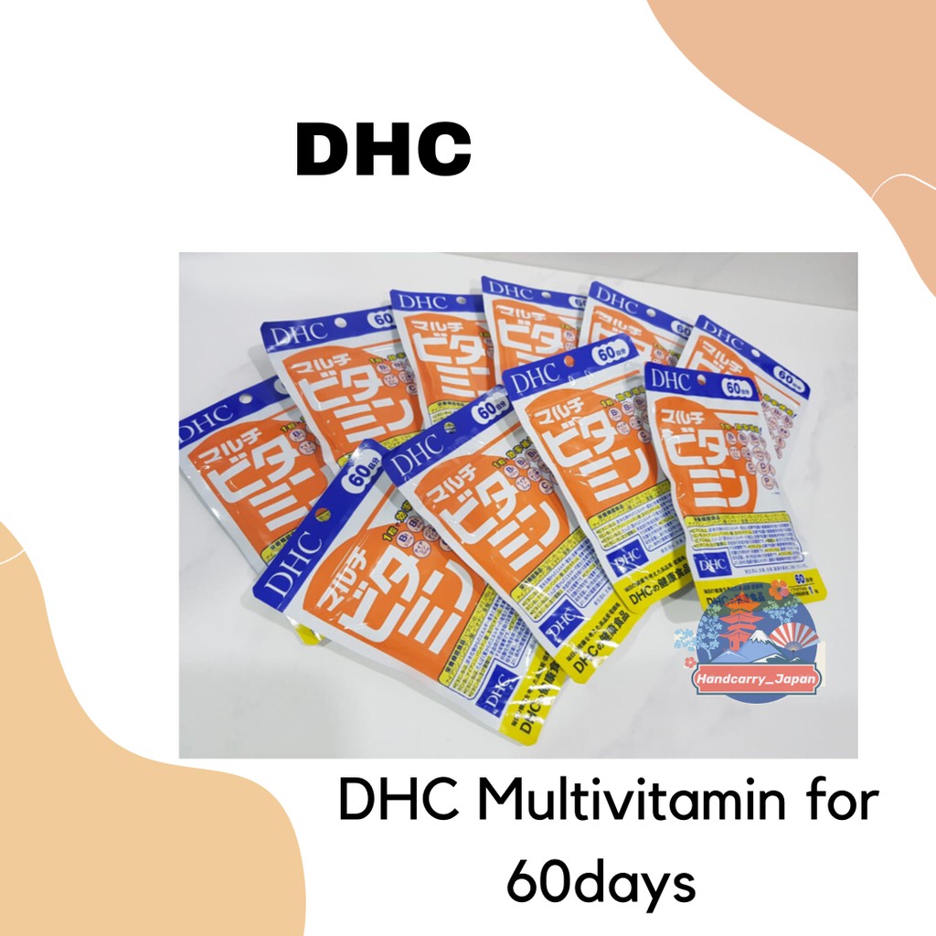 Jual DHC Multivitamin 60days | Supplement Multivitamin | Shopee Indonesia