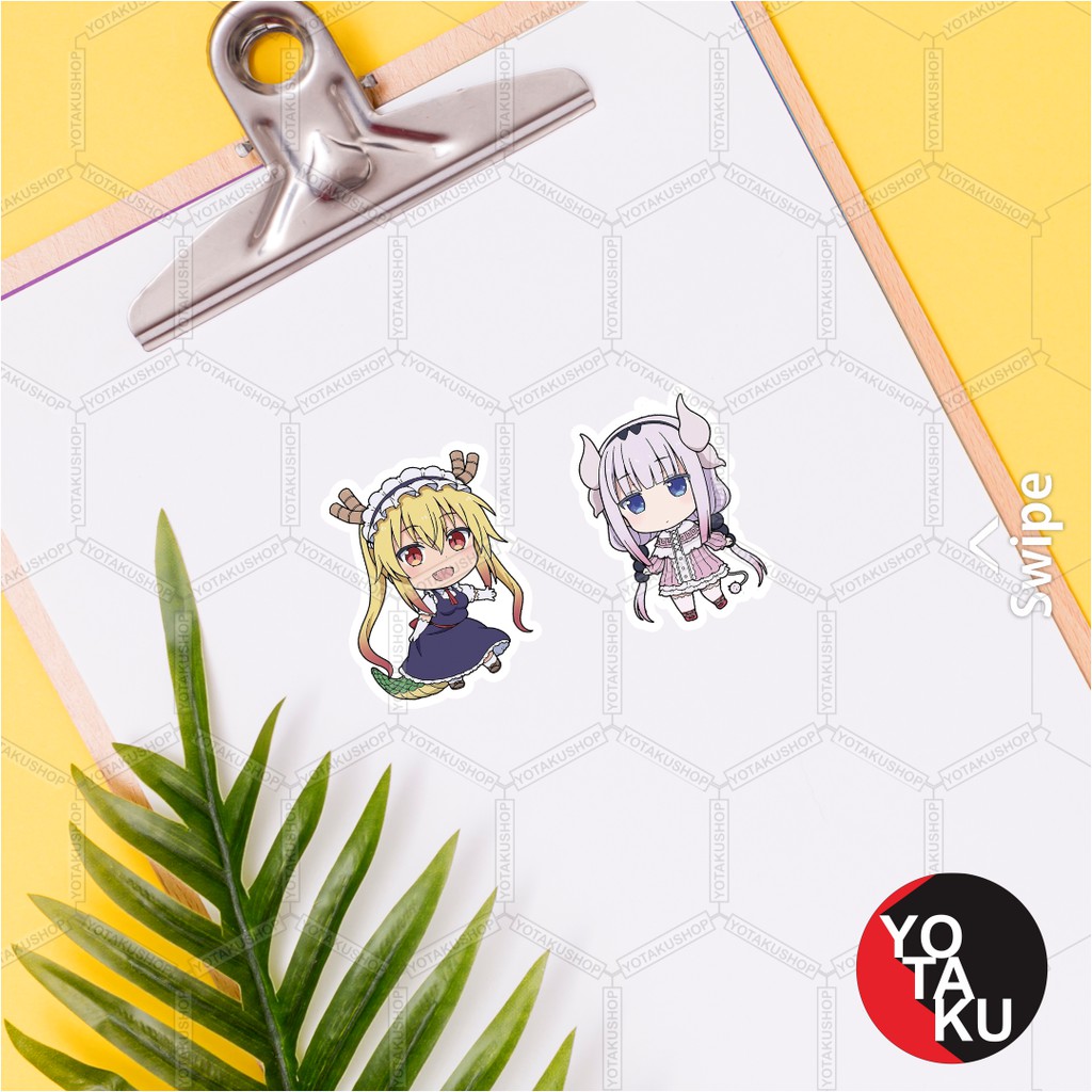 Jual Stiker Sticker Anime Miss Kobayashi`s Dragon Maid SA8701 | Shopee ...