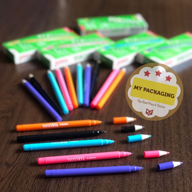 Jual Pulpen ZEBRA PENCILTIC Fineliner - SATUAN | Shopee Indonesia
