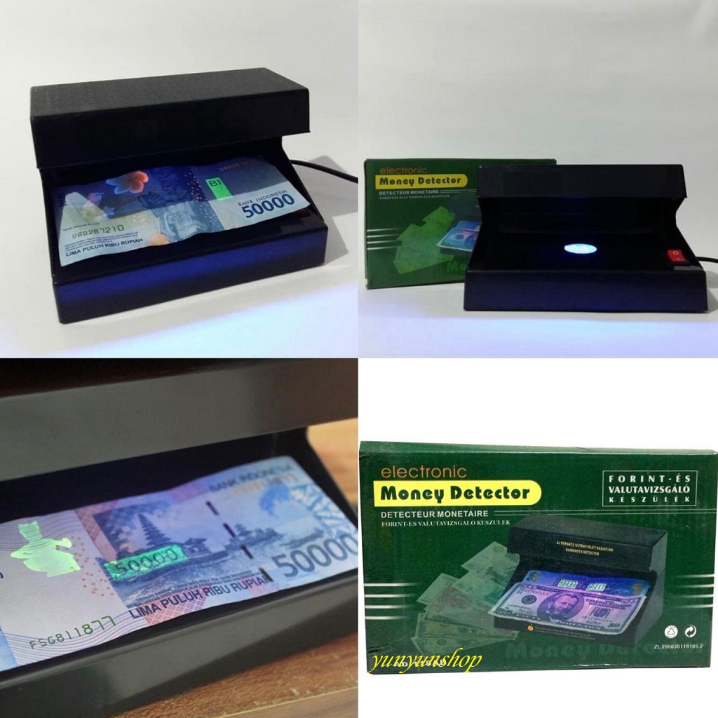 Jual Money Detector UV Light / lampu Alat Deteksi Uang Palsu | Shopee ...