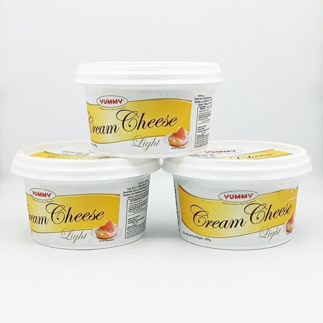 Jual Cream Cheese Light 250GR - YUMMY CREAM CHEESE LIGHT High Quality ...