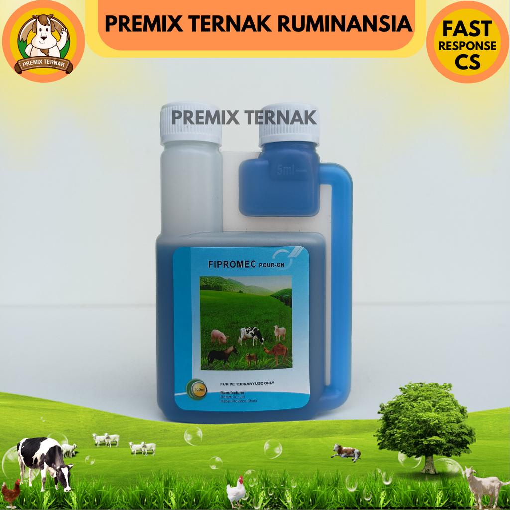 Jual FIPROMEC POUR ON 100ML - Obat Cacing Kutu Scabies Tetes untuk Sapi ...
