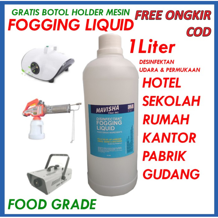 Jual Cairan HOT Fogging - Fogging Liquid Mobil - Foging Desinfektan 1 ...