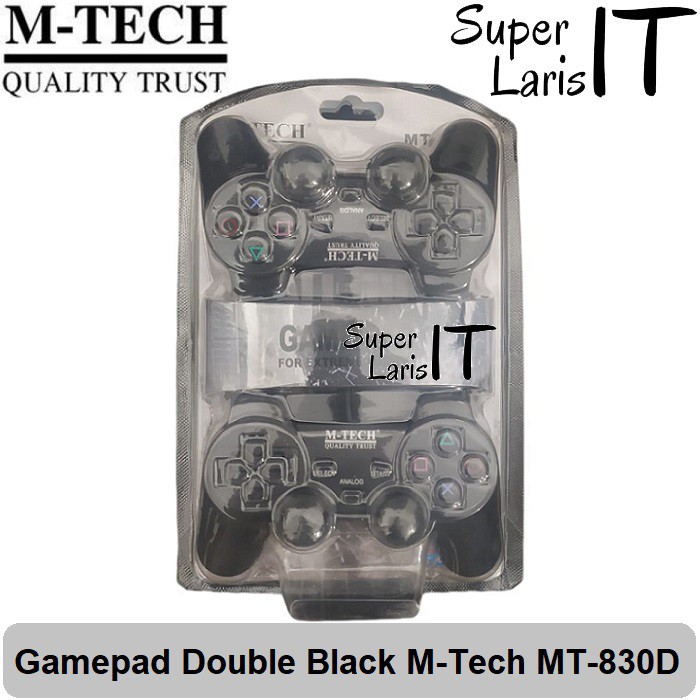 Jual GAMEPAD JOYSTICK DOUBLE USB STICK GAME UNTUK PC | Shopee Indonesia