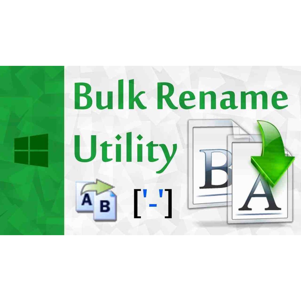 Jual Bulk Rename Utility 3.4 Pro - Aplikasi Pengganti Nama Banyak File ...