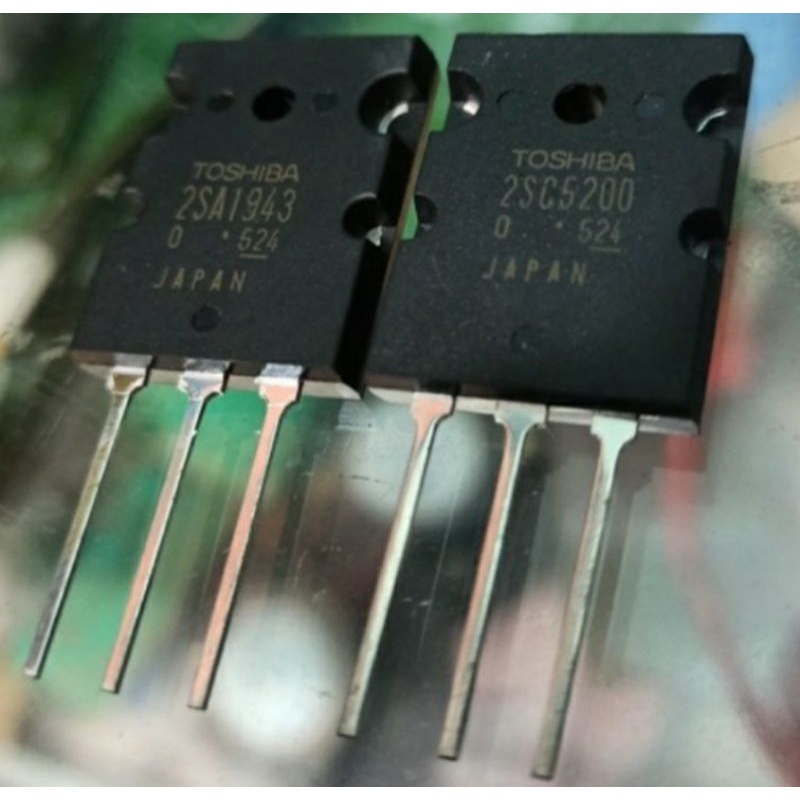 Jual TRANSISTOR TR FINAL TOSHIBA A1943 C5200 LOT 524 SEPASANG ASLI ORIGINAL JAPAN | Shopee Indonesia