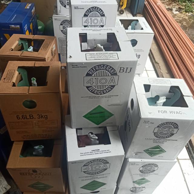 Jual Freon r410a 3kg an murni tabung mini | Shopee Indonesia
