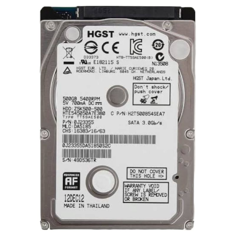 Jual HARDDISK HARD DISK LAPTOP INTERNAL HITACHI HGST 2.5" SATA 500GB ...
