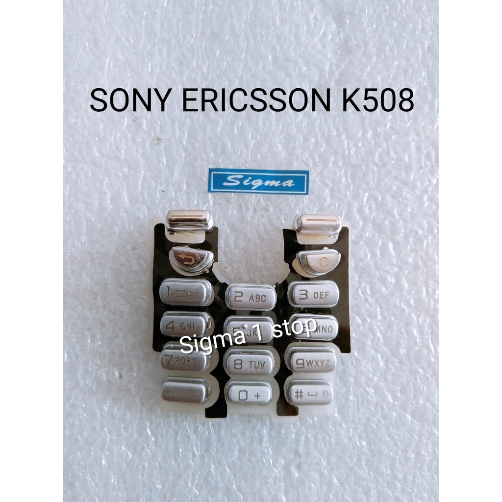 Jual KEYPAD SONY ERICSSON K508 TOMBOL LUAR KEYPAD SONY ERICSSON JADUL | Shopee Indonesia