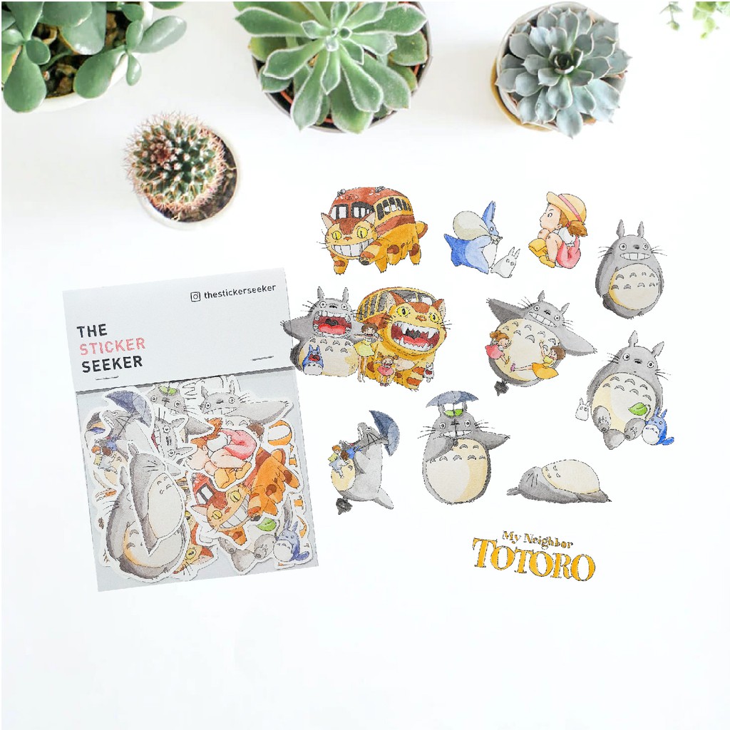 Jual My Neighbor Totoro Vinyl Sticker Pack | Shopee Indonesia