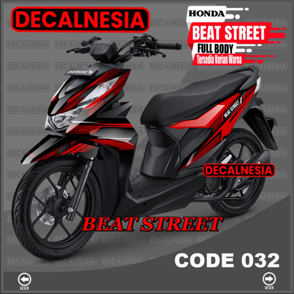 Jual Decal Stiker Beat Street New Full Body 2021 2022 2023 Sticker ...