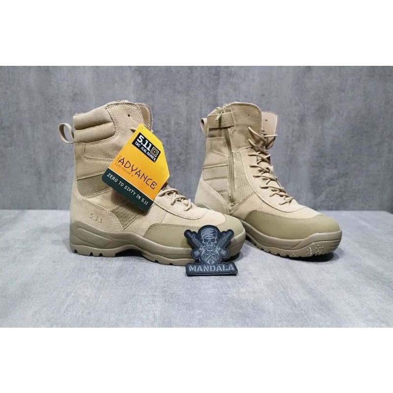 Jual Sepatu 511 hitam import 8inci / sepatu 511 Tactical cream / Tan ...