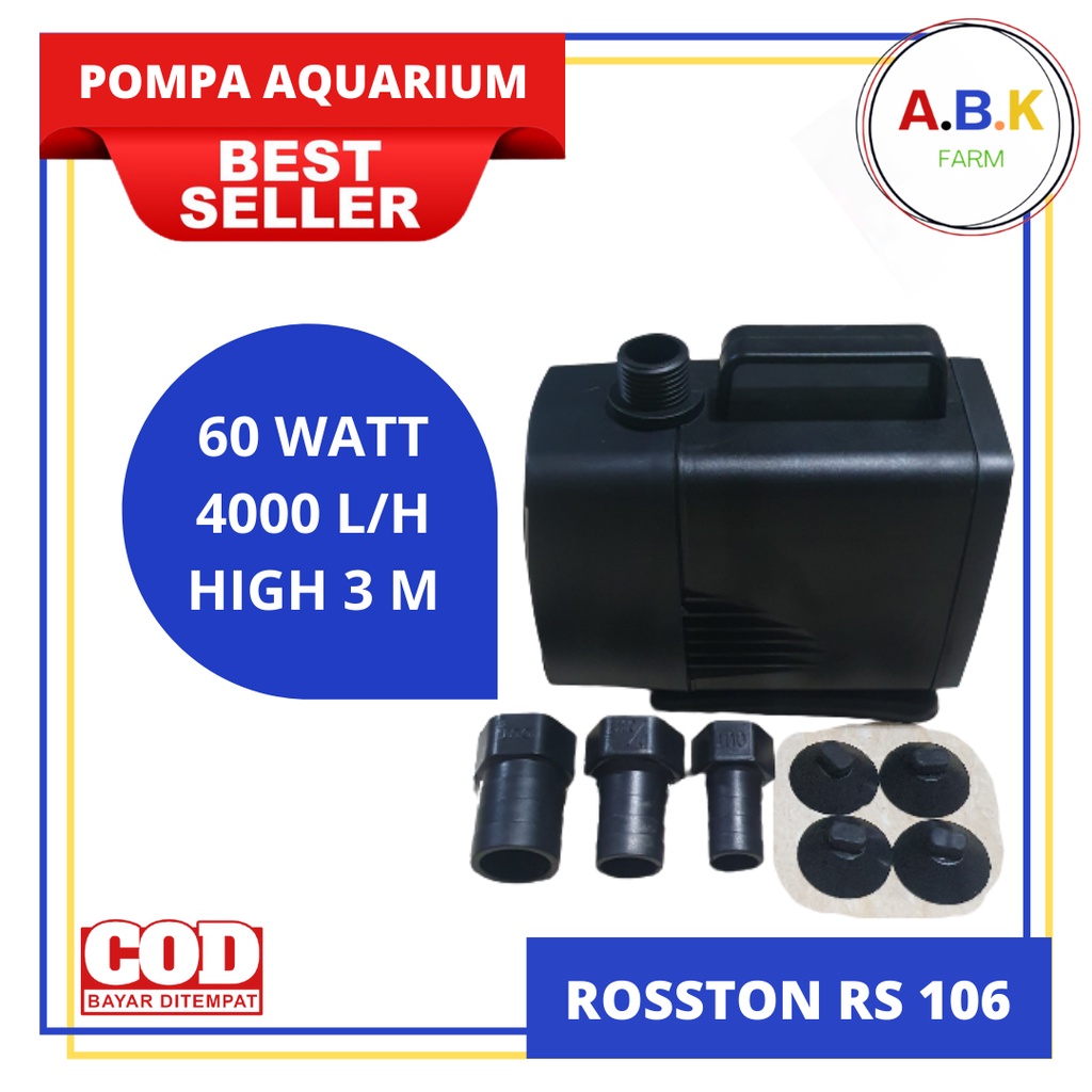 Jual Rosston 106 RS106 RS 106 Pompa Celup Kolam Aquarium Hidroponik ...