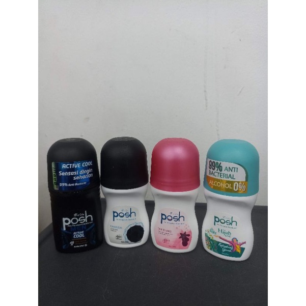 Jual POSH Roll On Whitening Botol 50ml | Shopee Indonesia