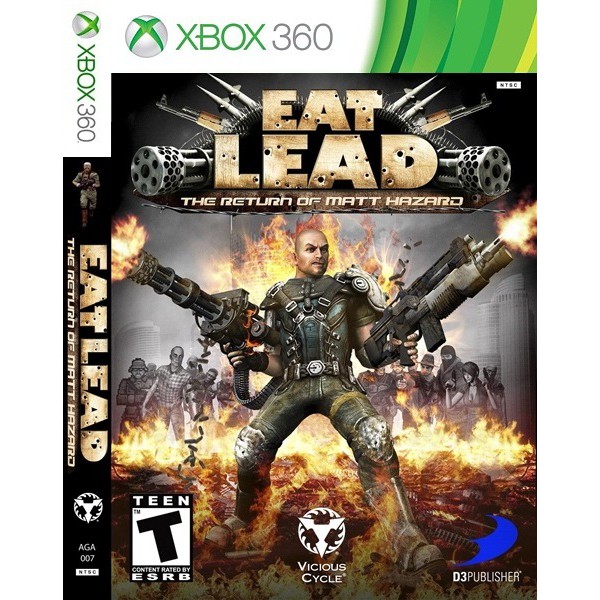 Jual Game Eat Lead The Return of Matt Hazard XBOX 360 for Jtag/RGH ...