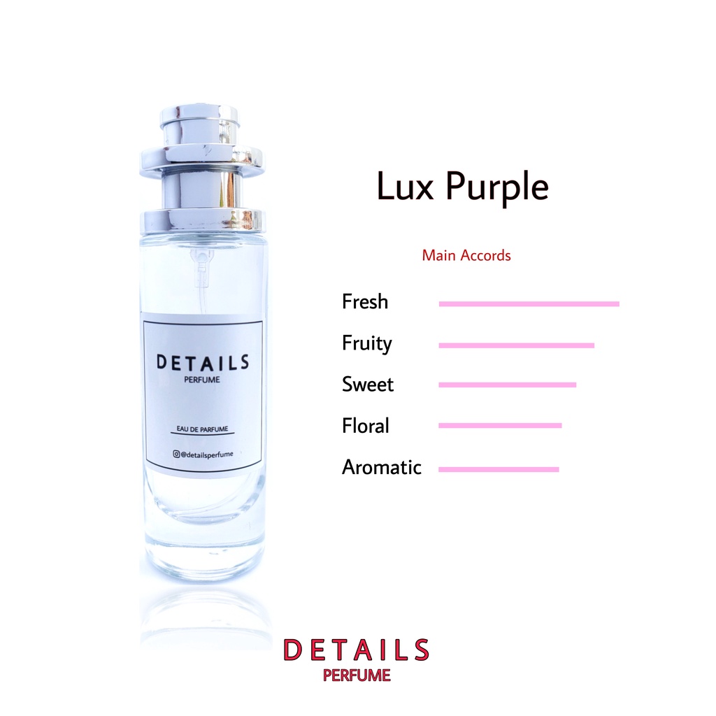 Jual Details Perfume - Lux Purple - Eau De Parfum | Shopee Indonesia