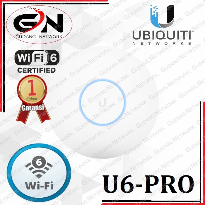 Jual Ubiquiti Unifi U6-PRO Acccess Point WiFi 6 Include U-PoE-AT ...