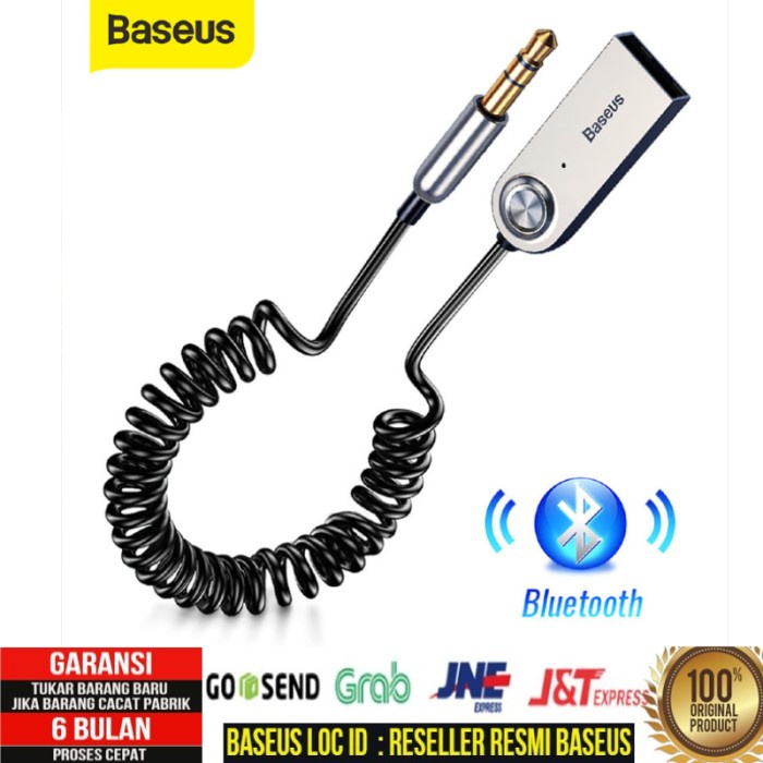Jual Baseus Bluetooth Transmitter Wireless Bluetooth Receiver Adapter ...