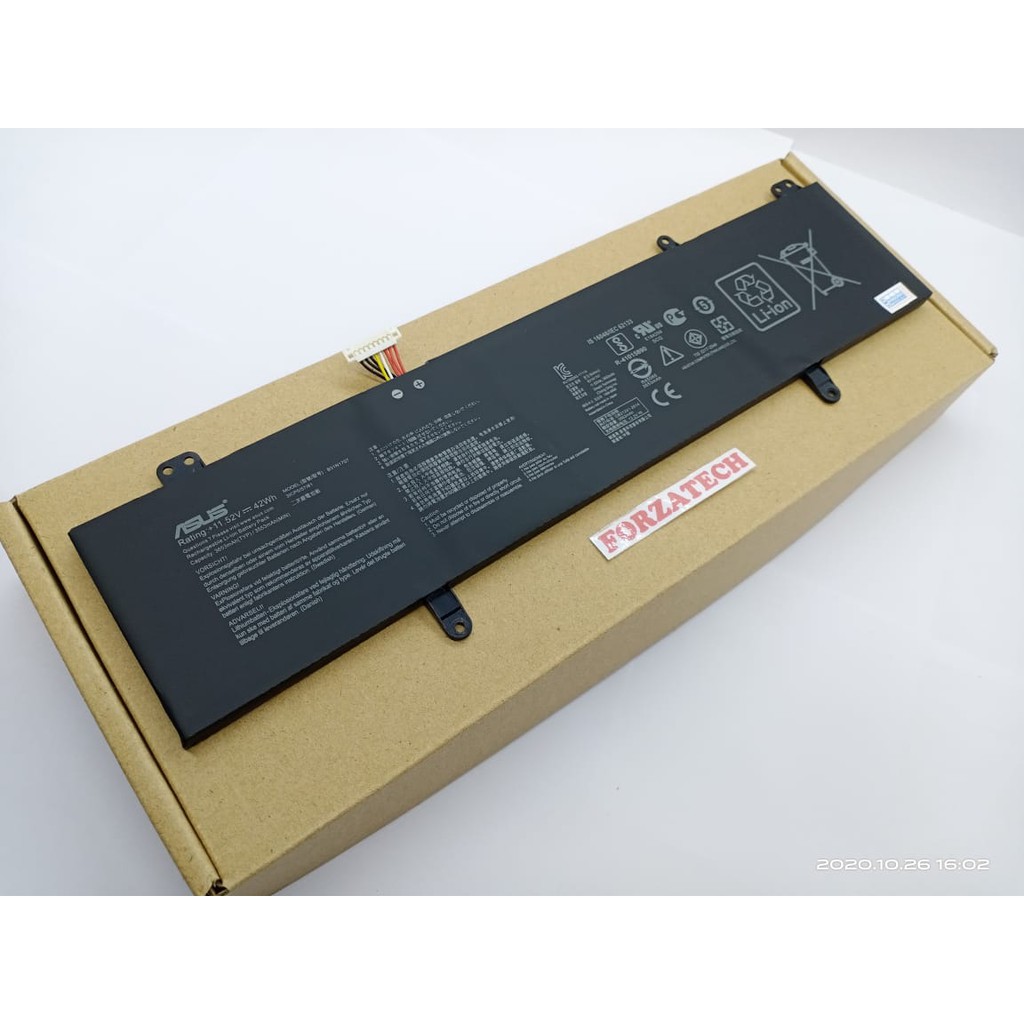 Jual ASUS Battery Original Laptop Vivobook S14 S410UA S410UN S410UQ S410UNF B31N1707 (11.52V ...