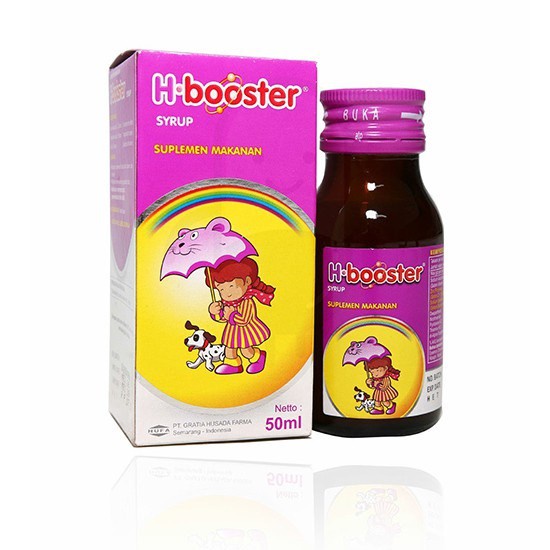 Jual H-BOOSTER SYRUP 50ML {Per Botol} B | Shopee Indonesia