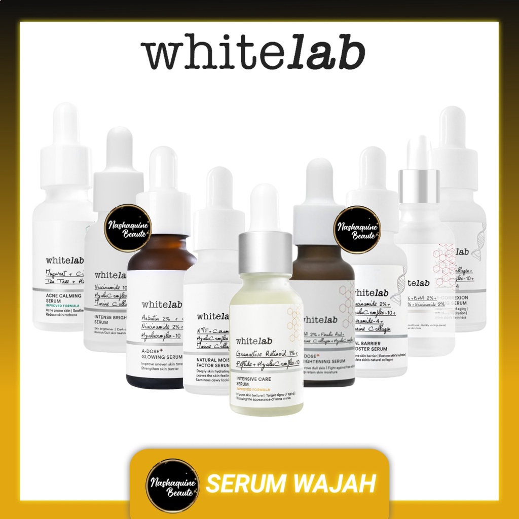 Jual WHITELAB Face Serum - Retinol Bakuchiol Niacinamide | Peeling ...