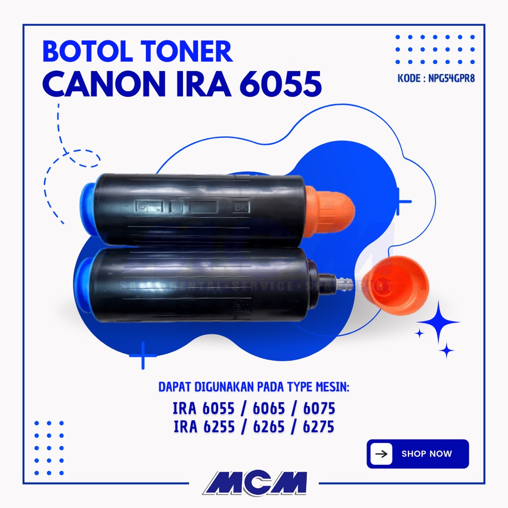 Jual EMPTY BOTOL TONER CATRIDGE MESIN FOTOCOPY CANON IR ADV 6075 6275 ...