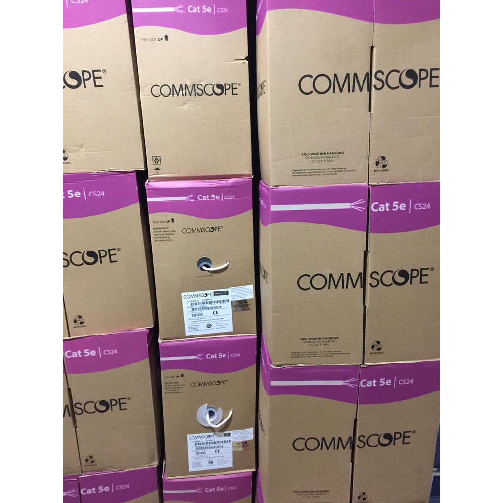 Jual Indoor Kabel LAN Commscope UTP cat.5e 305m ORIGINAL | AMP ASLI ...