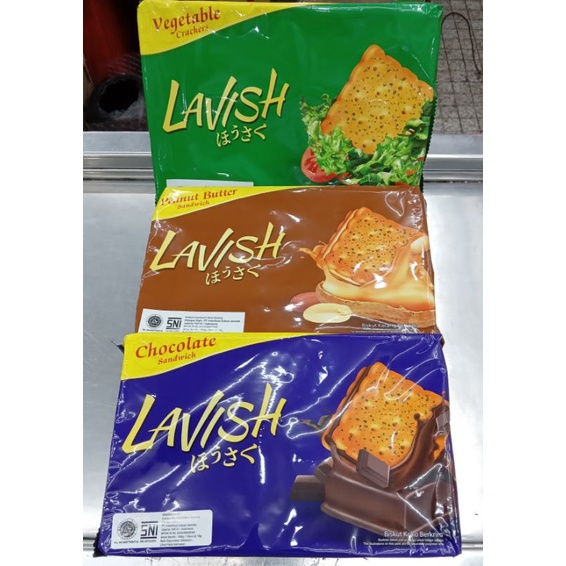 Jual LAVISH CRACKERS SANDWICH | Shopee Indonesia